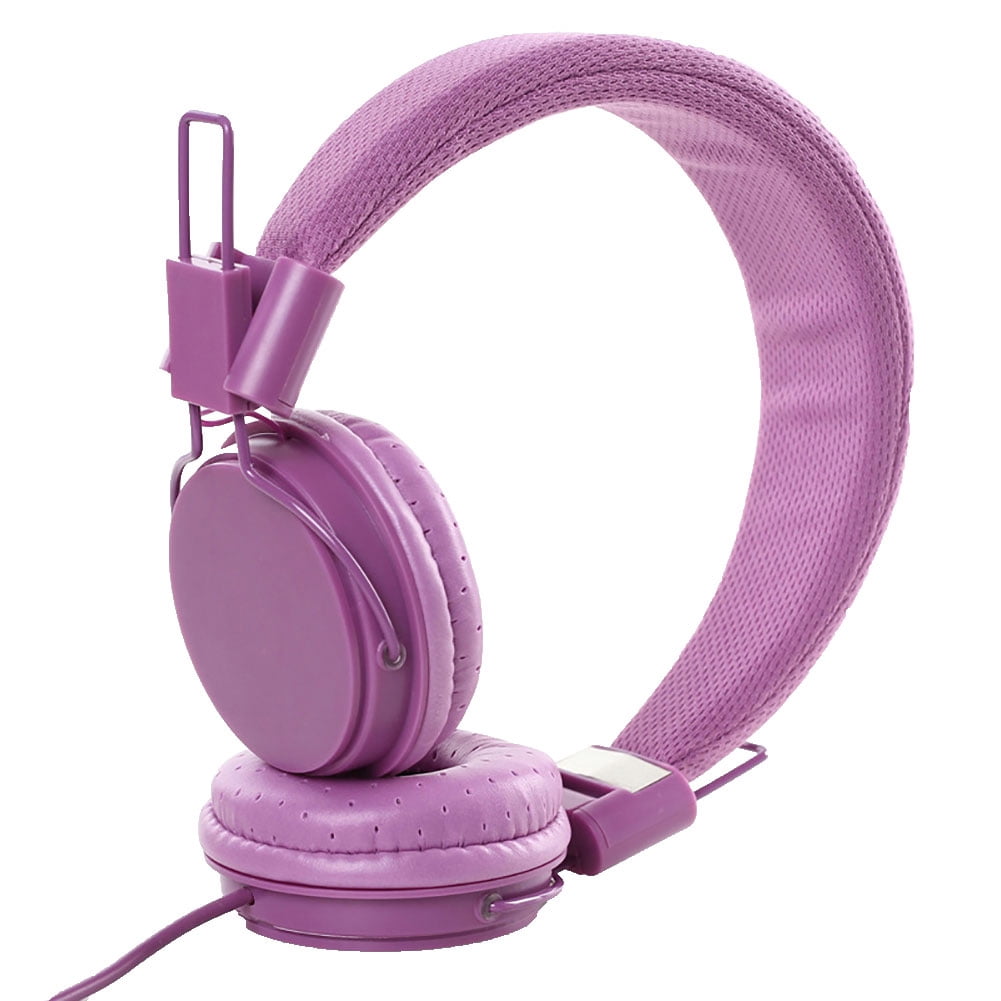 MIGAINO 3.5mm Wired Universal Stretchable Folding Over-Ear Headphone ...