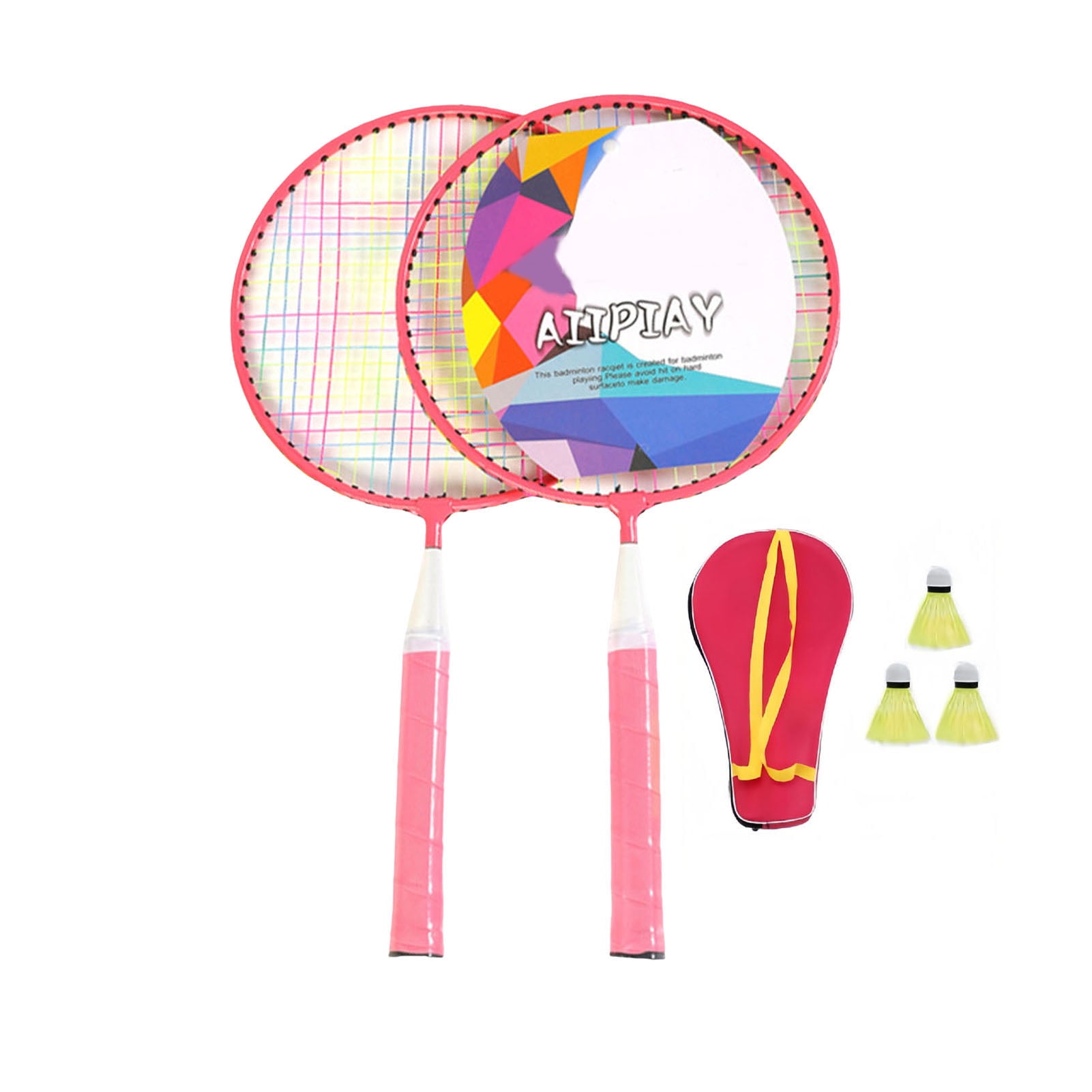 MIGAINO Badminton Rackets Kids Children Badminton Racket Kit Outdoor ...