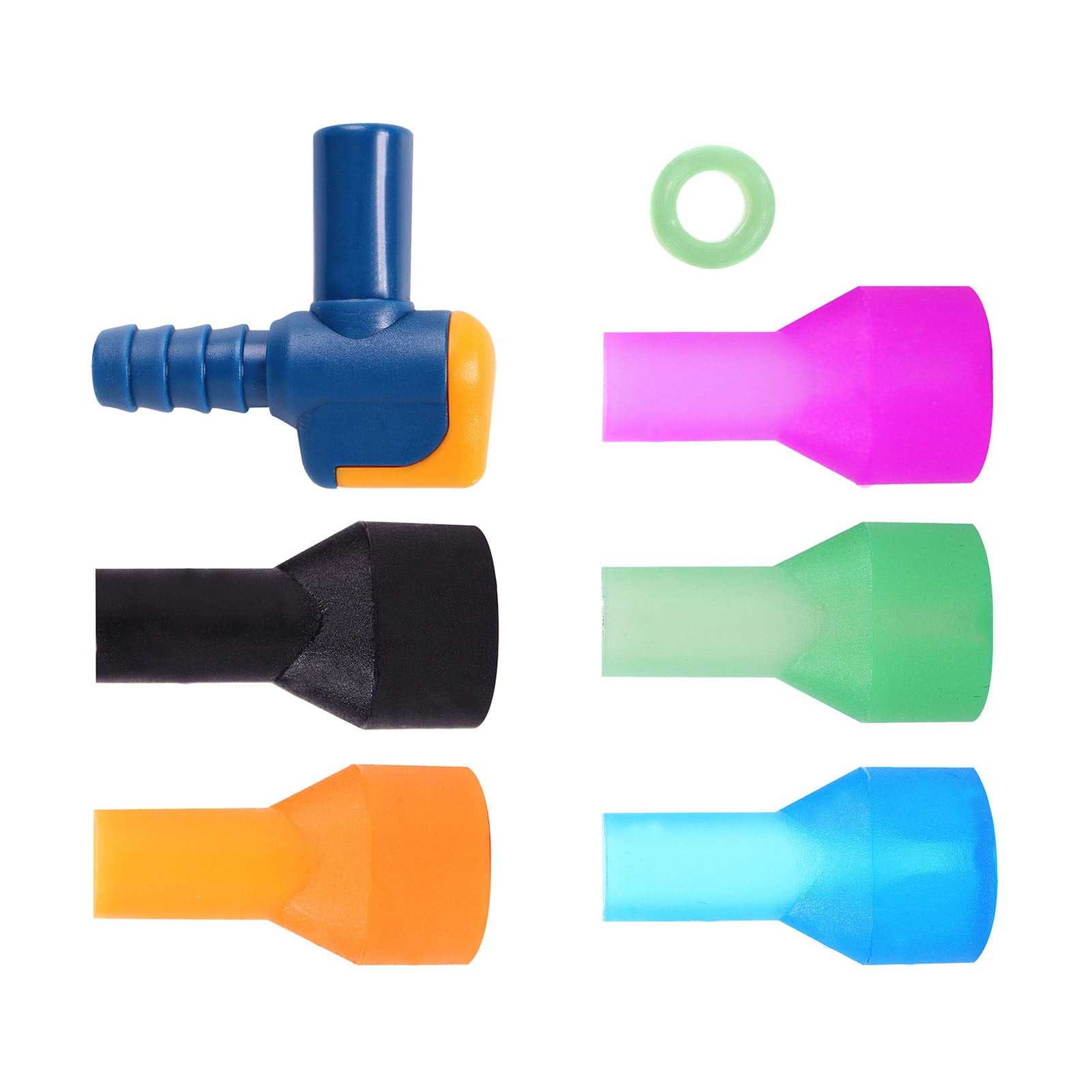 MIGAINO Bite Valve Replacement Hydration Pack Mouthpiece with 2 Hose ...