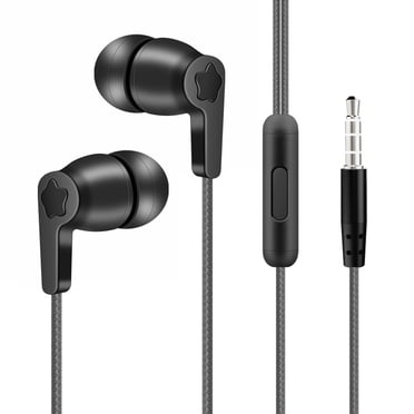 Premium Wired Earbuds Stereo In-Ear Headphones with in-line Remote ...