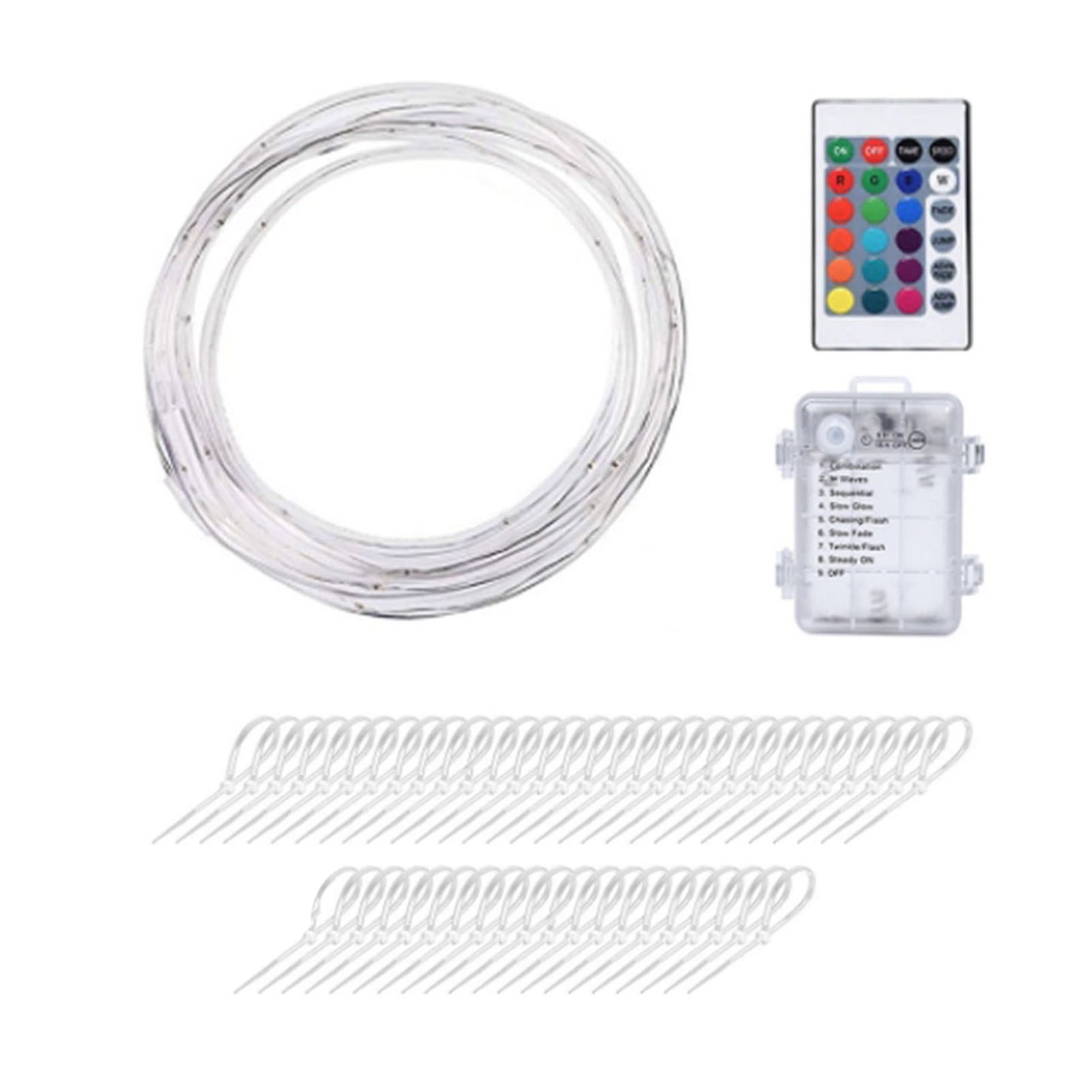 MIGAINO LED Trampoline Lights Waterproof Strip Light with Remote ...