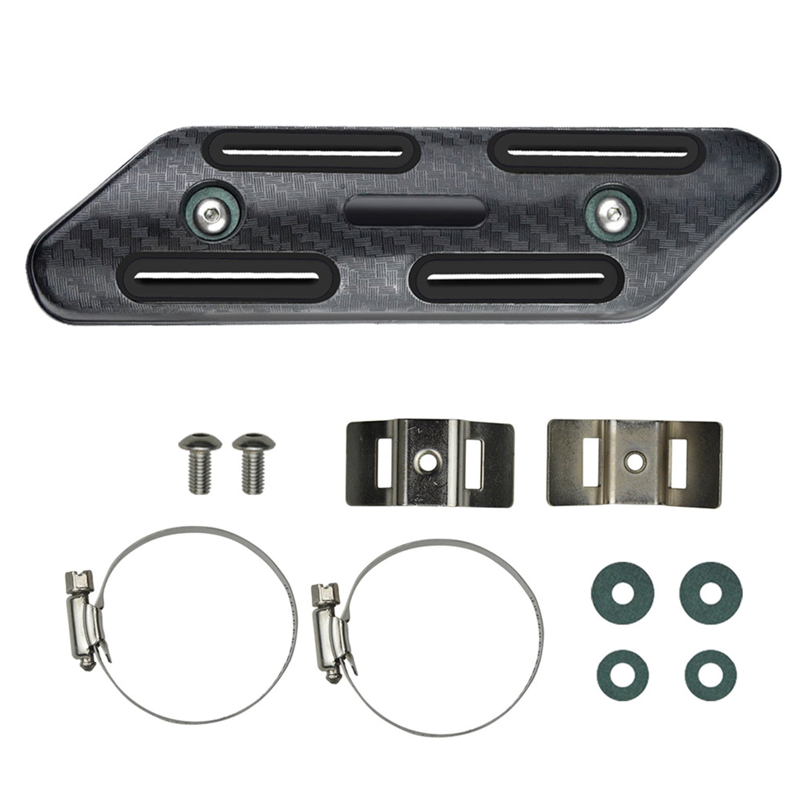 MIGAINO Motorcycle Exhaust Pipe Cover Anti-scalded Heat Insulation ...