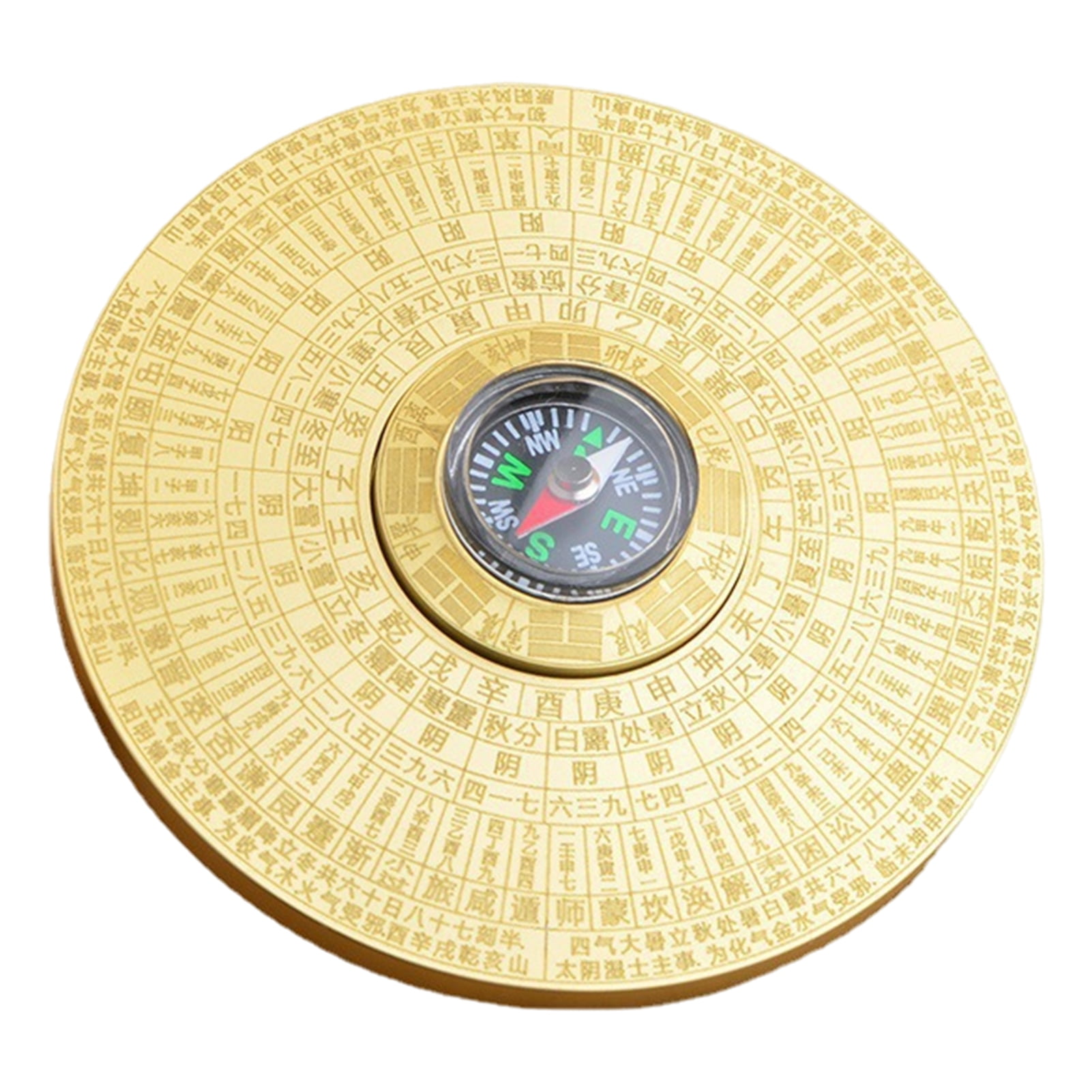 MIGAINO Rotatable Feng Shui Compass Rustproof Retro Style Chinese Tai ...