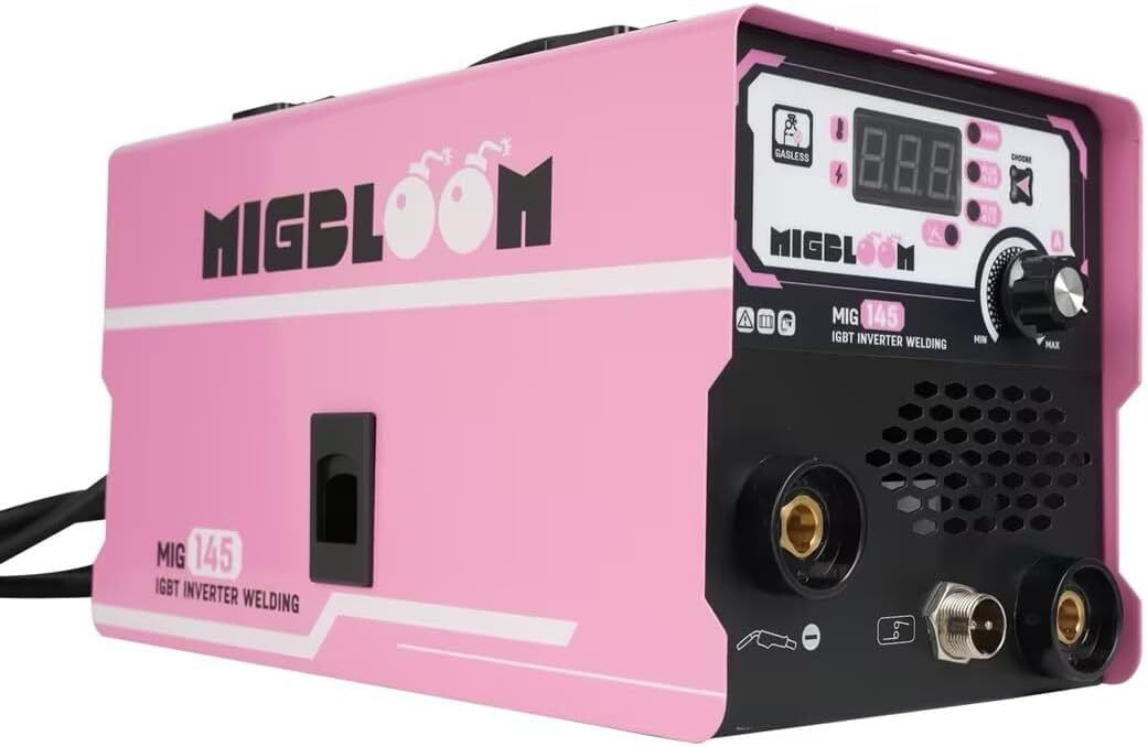 MIGBLOOM 145A Flux Core Mig Welder 110V 3 in 1 Gasless MIG/Stick/Lift ...