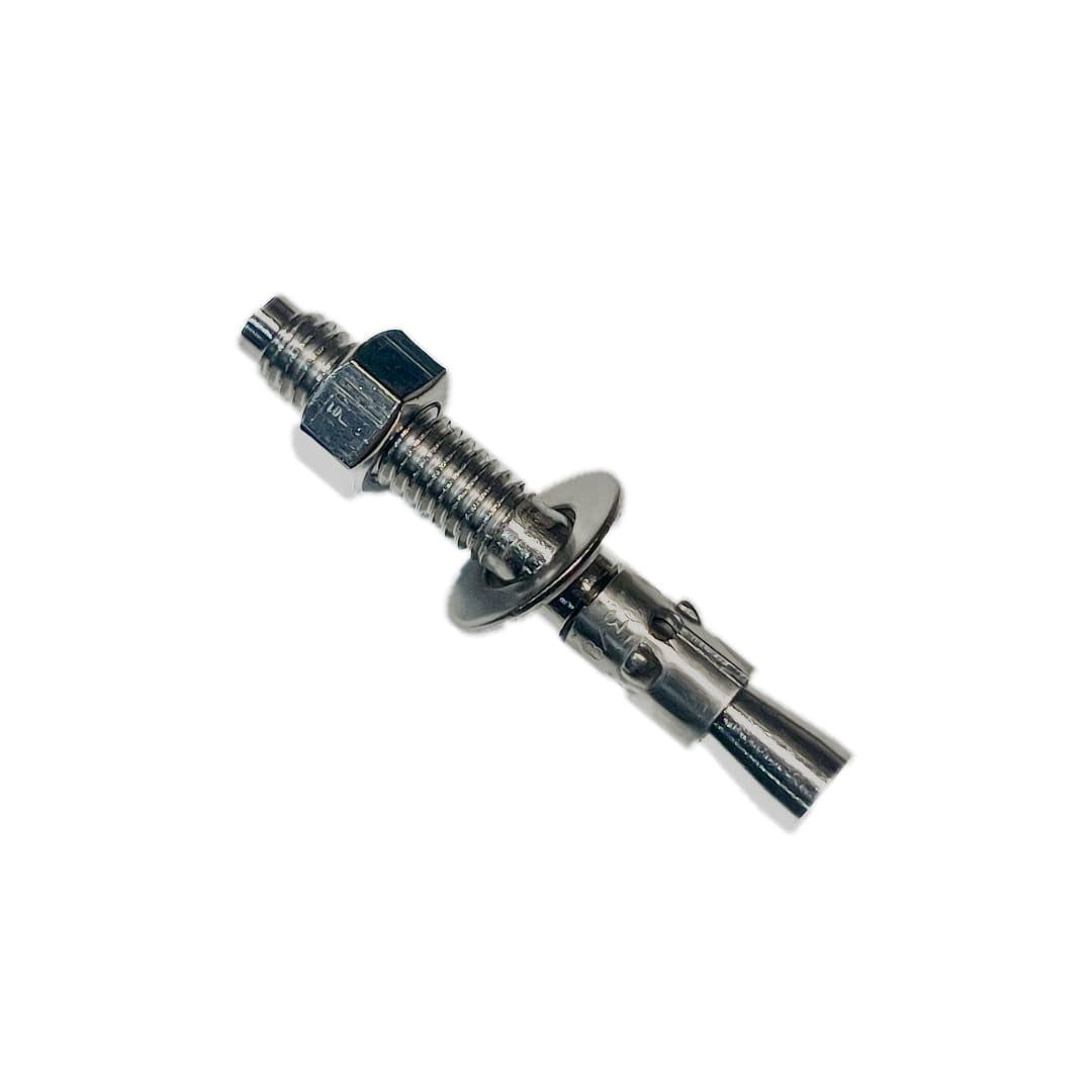 MIGHTY FASTENERS Wedge Anchors, 3/8" x 2-3/4" - Premium 304 Stainless ...