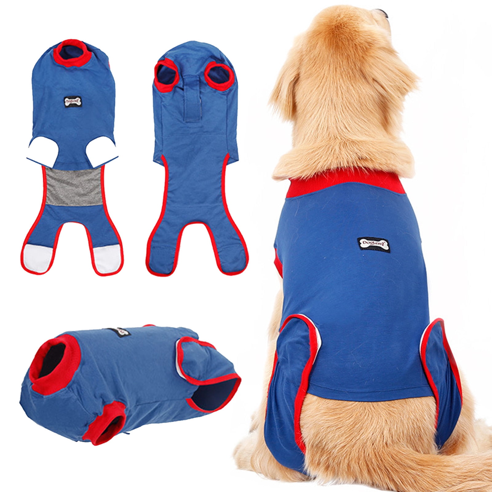 MIGHTYDUTY Recovery Suit for Dogs After Surgery, Wounds Prevent Licking ...