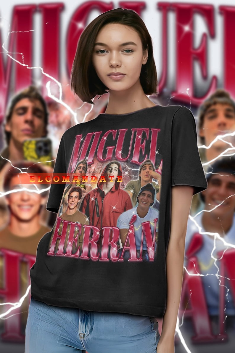 MIGUEL HERRAN Vintage Shirt, Miguel Herran Homage Tshirt, Miguel Herran ...