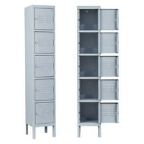 MIIIKO Metal Locker for Gym, School, Office, 71" Metal Storage Locker ...
