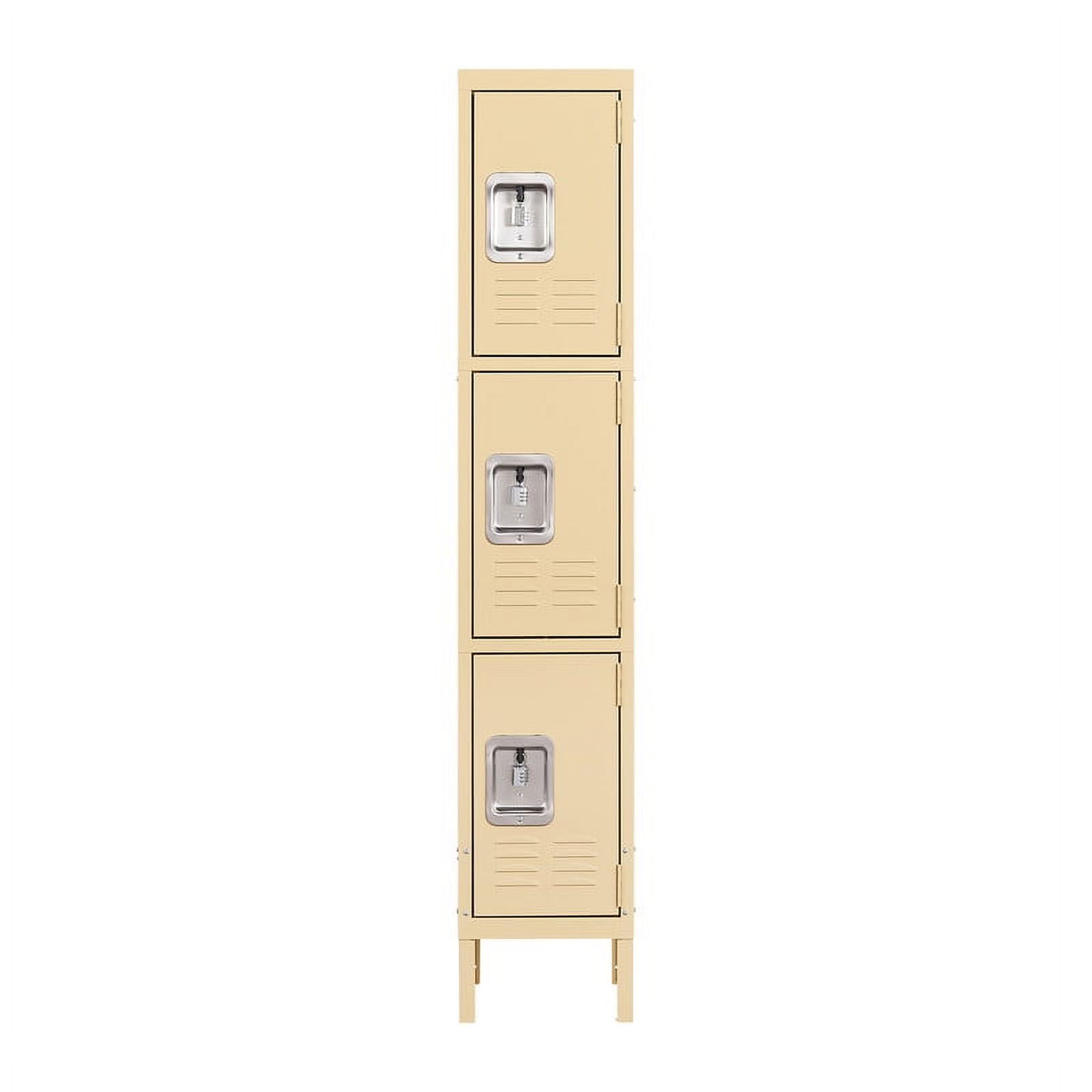 MIIIKO Metal Locker, Metal Lockers for Employees with Lock, Storage ...