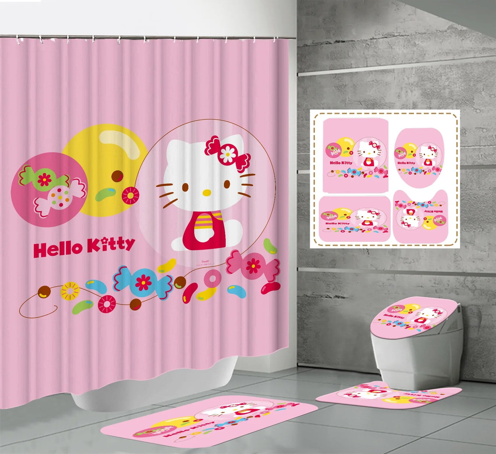 Miiniso Sanrios Anime Hello Kitty New Kawaii Digital Printing