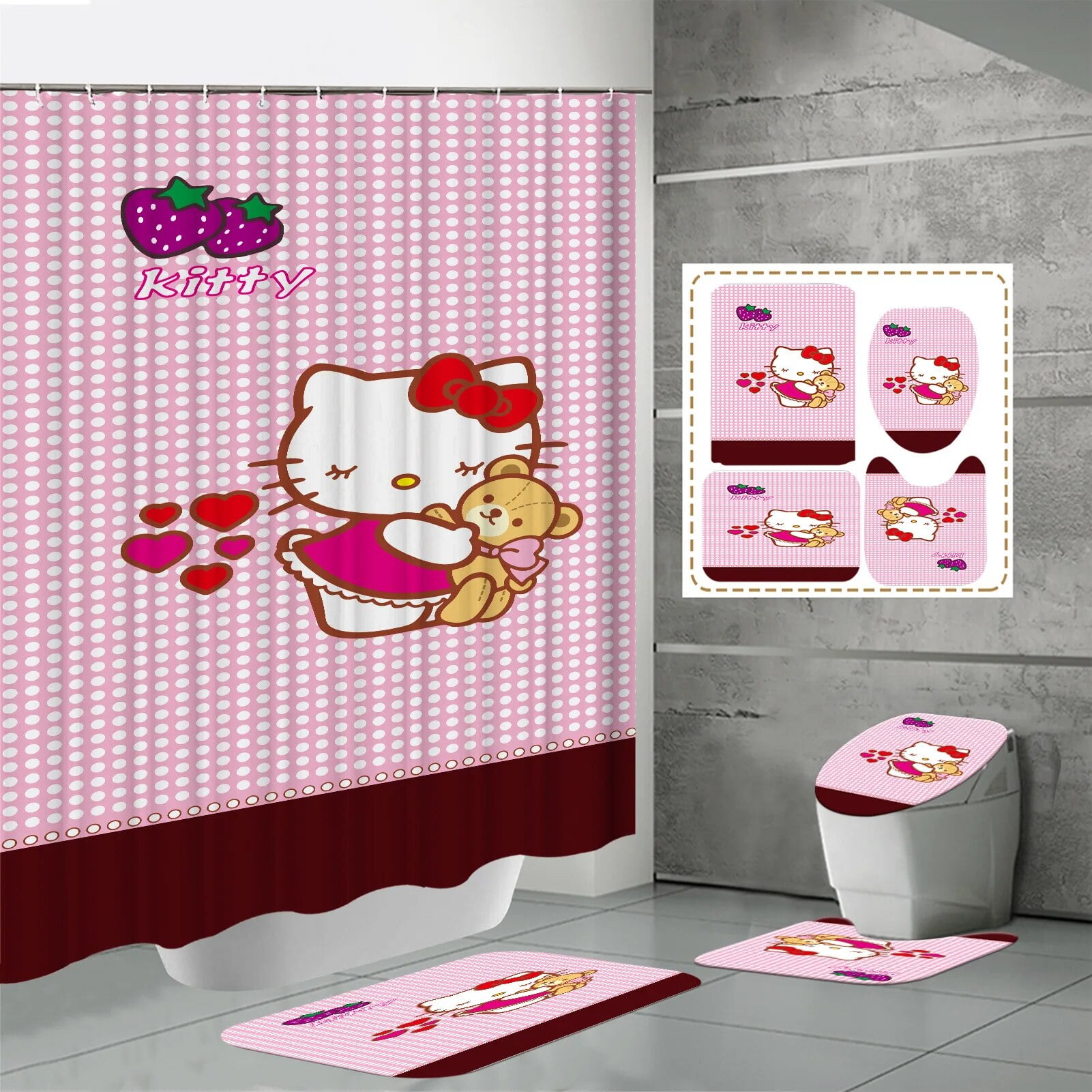 Miiniso Sanrios Anime Hello Kitty New Kawaii Digital Printing