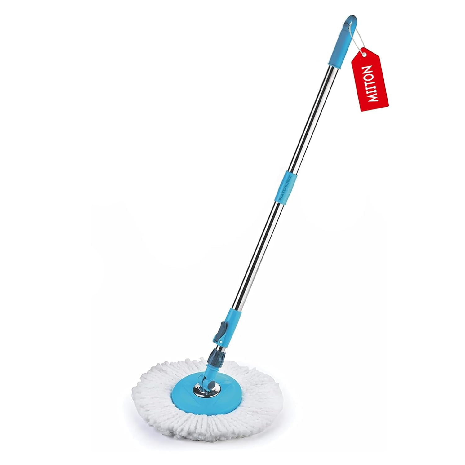 MIITON Turbo Spin Mop Removes over 99 bacteriaTriangular head Easy big ...