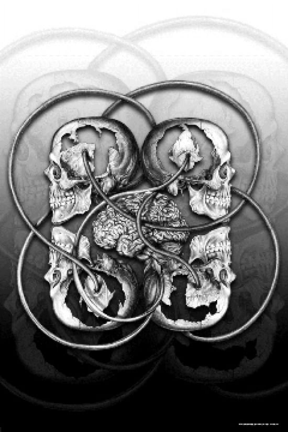 MIKE DURAN Skulls Tool Laminated Poster (24 x 36) - Walmart.com