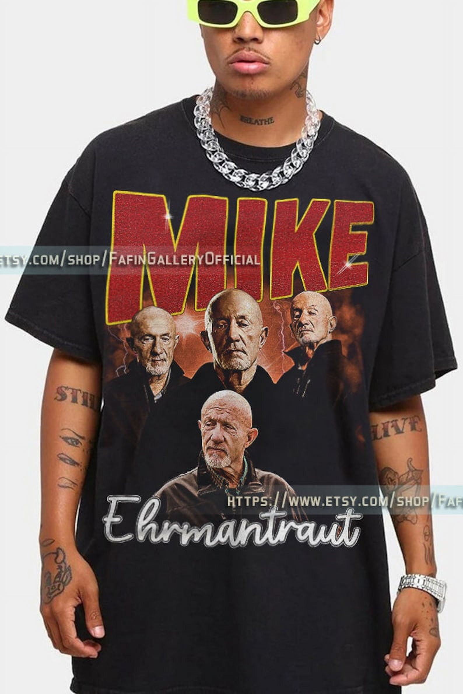 MIKE EHRMANTRAUT Shirt, Retro Mike Shirt, Vintage Mike Ehrmantraut ...