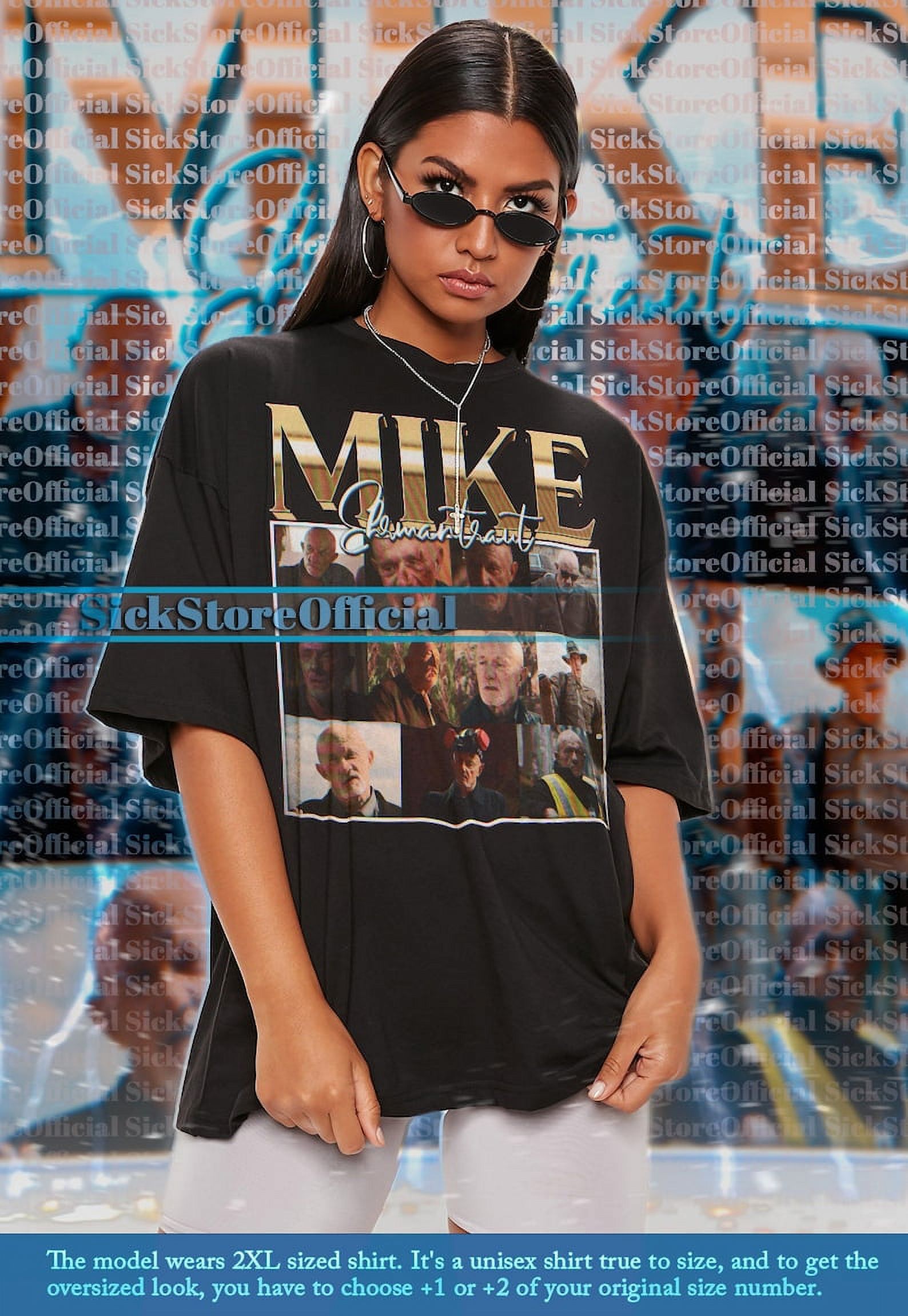 MIKE EHRMANTRAUT Vintage Shirt, Ehrmantraut Homage Tshirt, Mike ...