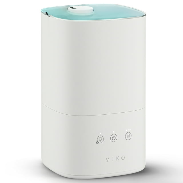 MIKO Smart Cool Mist Humidifier For Home, 3L Top-Fill, Ultra-Quiet ...