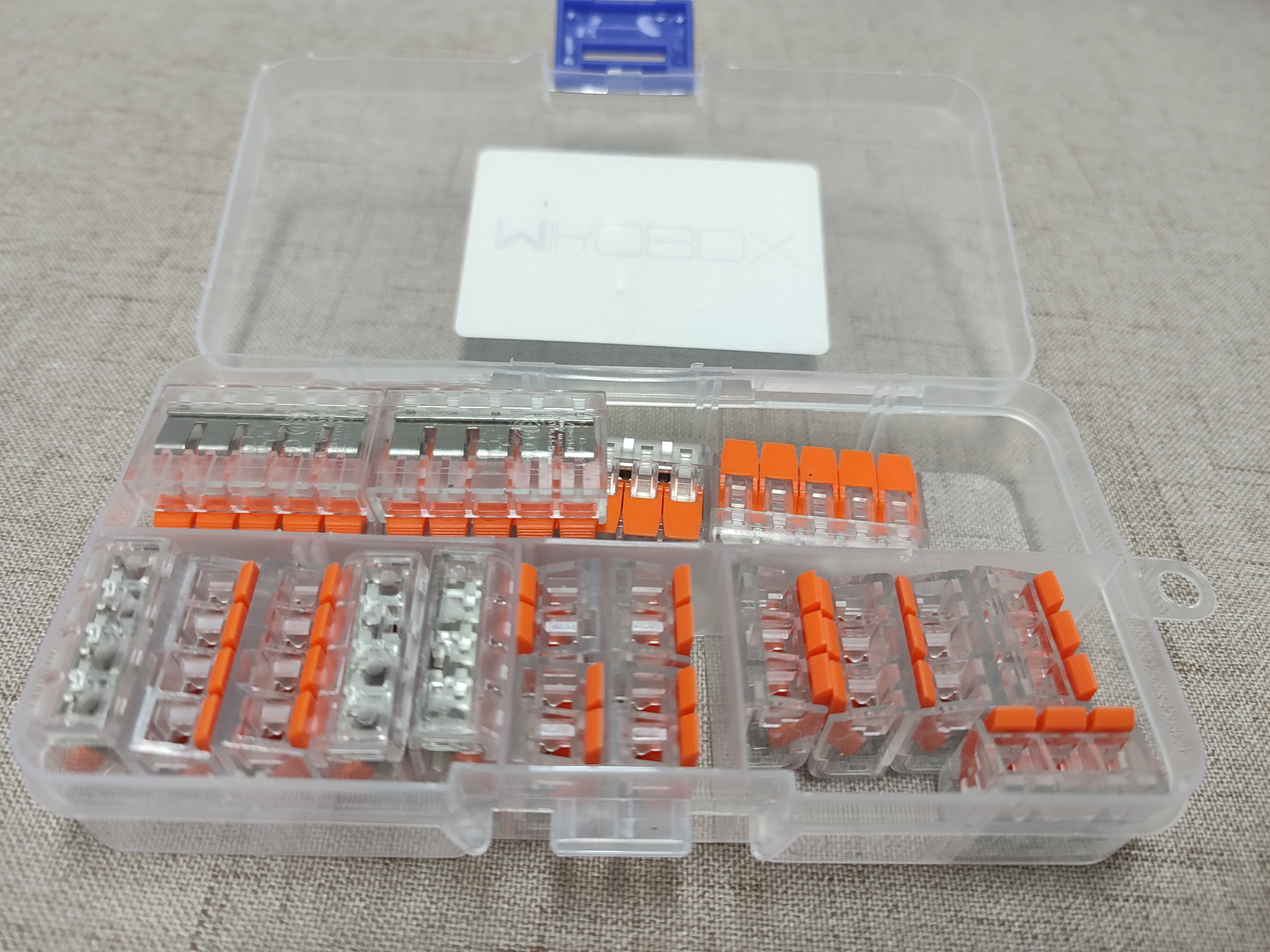 MIKOBOX Electric Connections, Wire Connector Assortment Kit, Compact ...