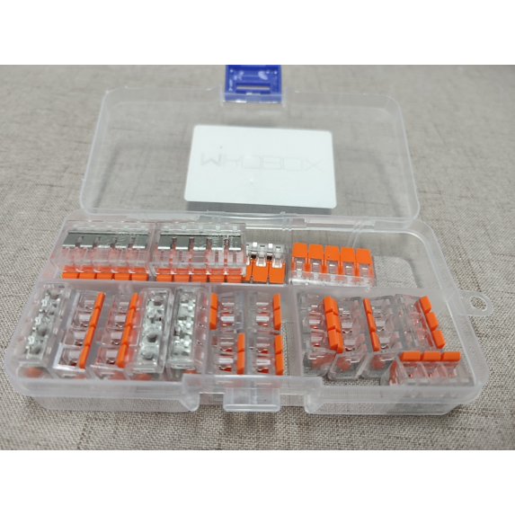 MIKOBOX Electric Connections, Wire Connector Assortment Kit, Compact ...