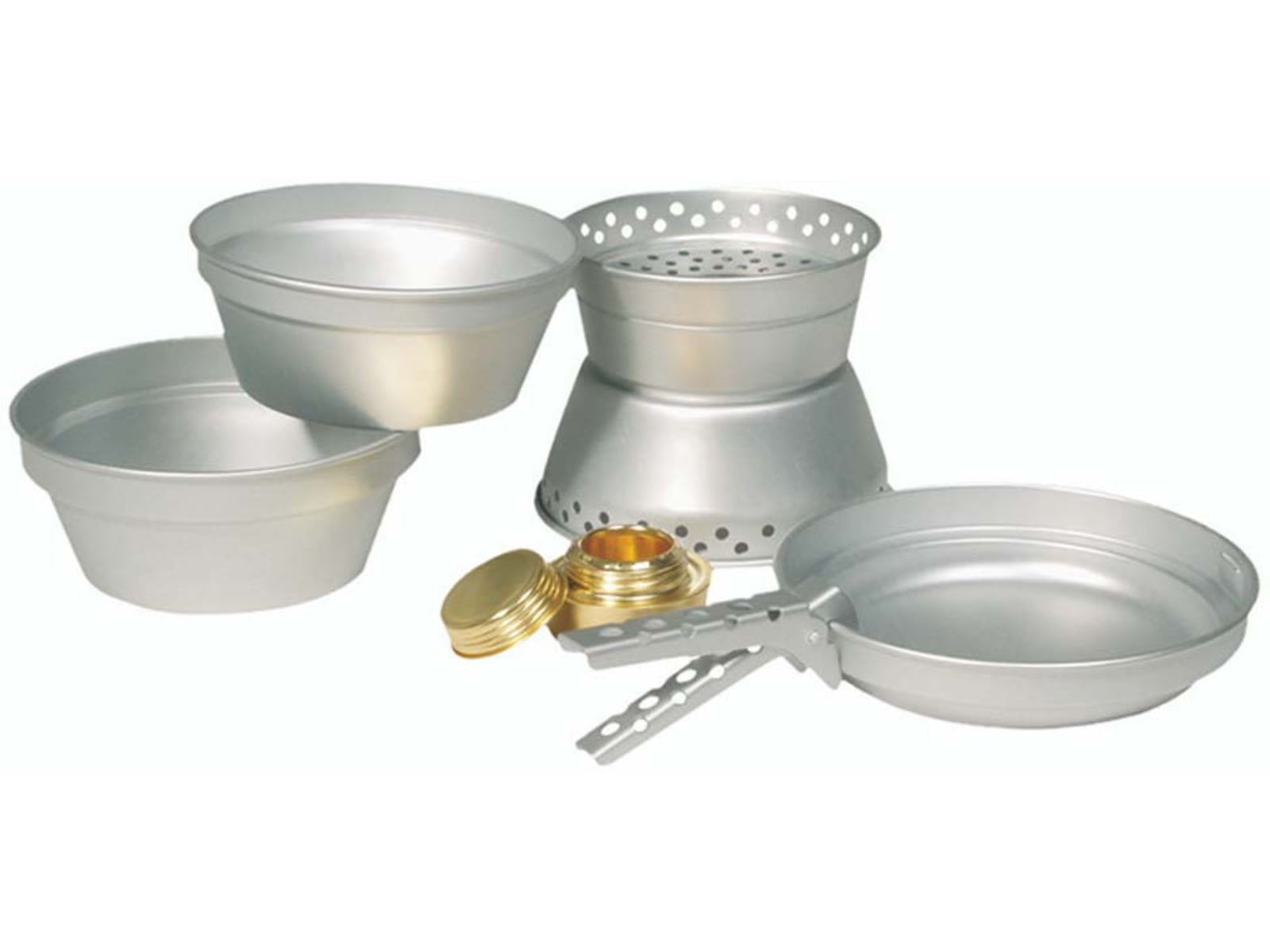 MIL-TEC Aluminum Cook Set, Silver - Walmart.com
