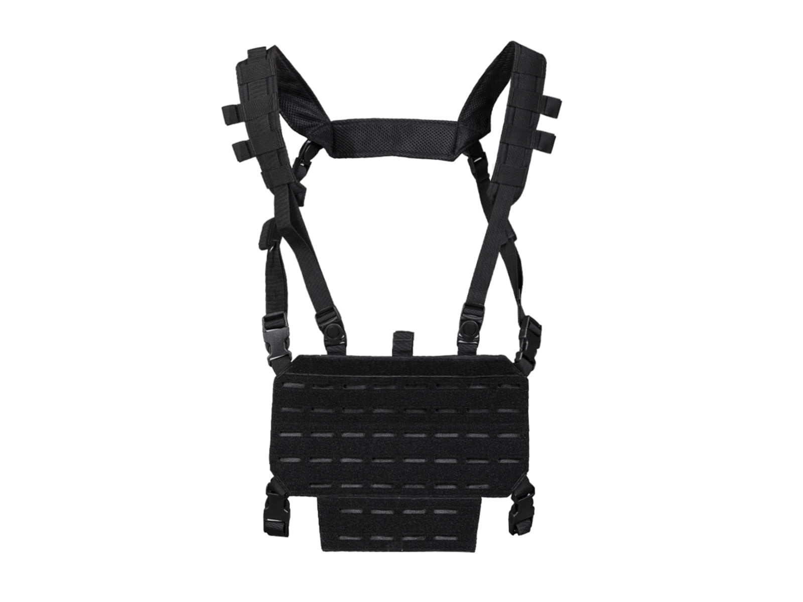MIL-TEC Lightweight Chest Rig, Black, Adjustable - Walmart.com