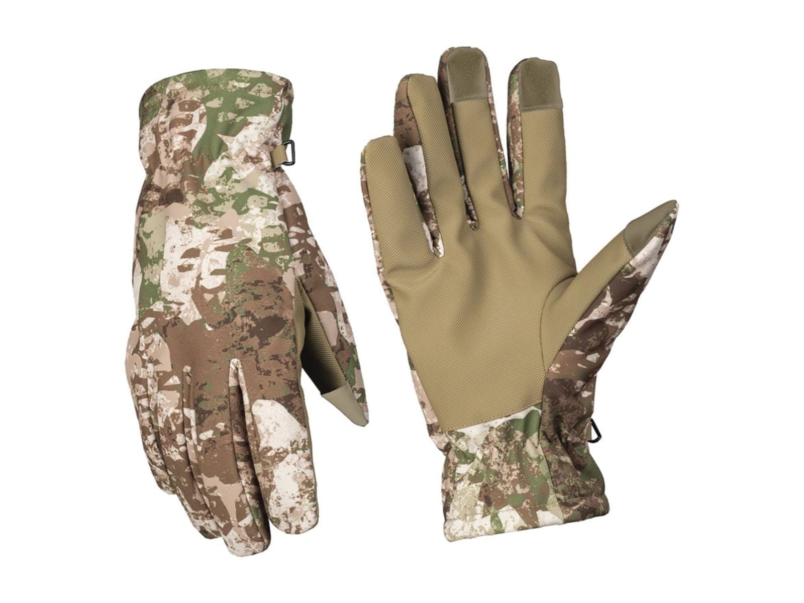 MIL-TEC Phantomleaf Thinsulate Softshell Gloves - Men's, WASP/Z2, Extra ...