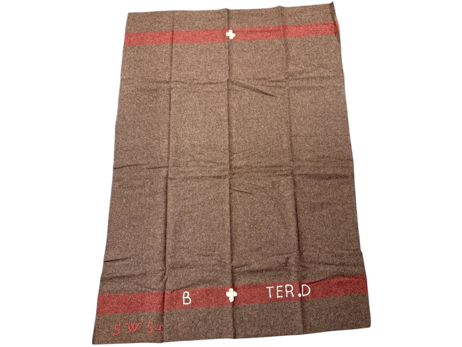 MIL-TEC Swiss Old Style Wool Blanket, Brown - Walmart.com