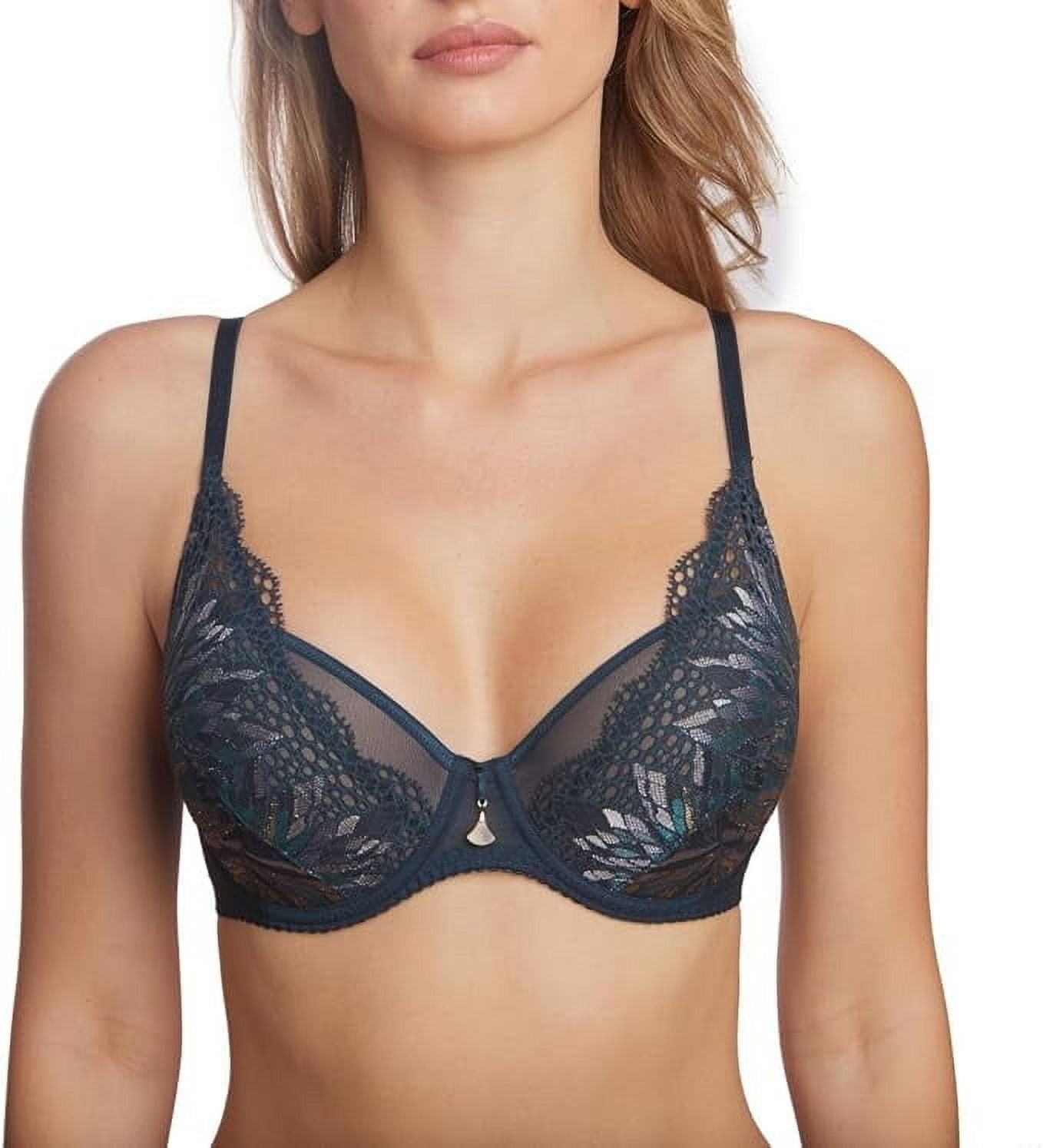 MILAVITSA-320512 Bra Underwire with Dense Molded Cup, Butterfly Wing Series, Color: El Dorado ...