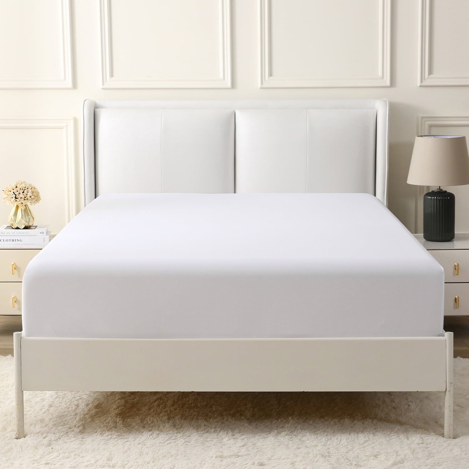 "MILDLY King 22"" Deep Pocket Fitted Sheet, Ultra-Soft, Premium 1800 ...