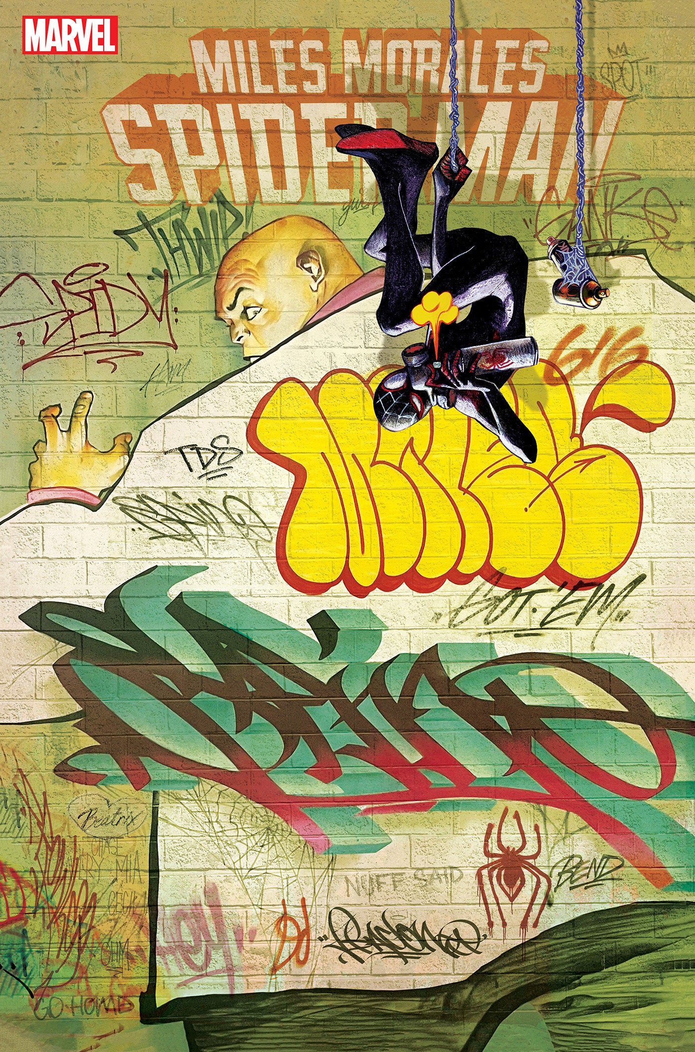 MILES MORALES: SPIDER-MAN 1 DEL MUNDO GRAFFITI VARIANT - Walmart.com