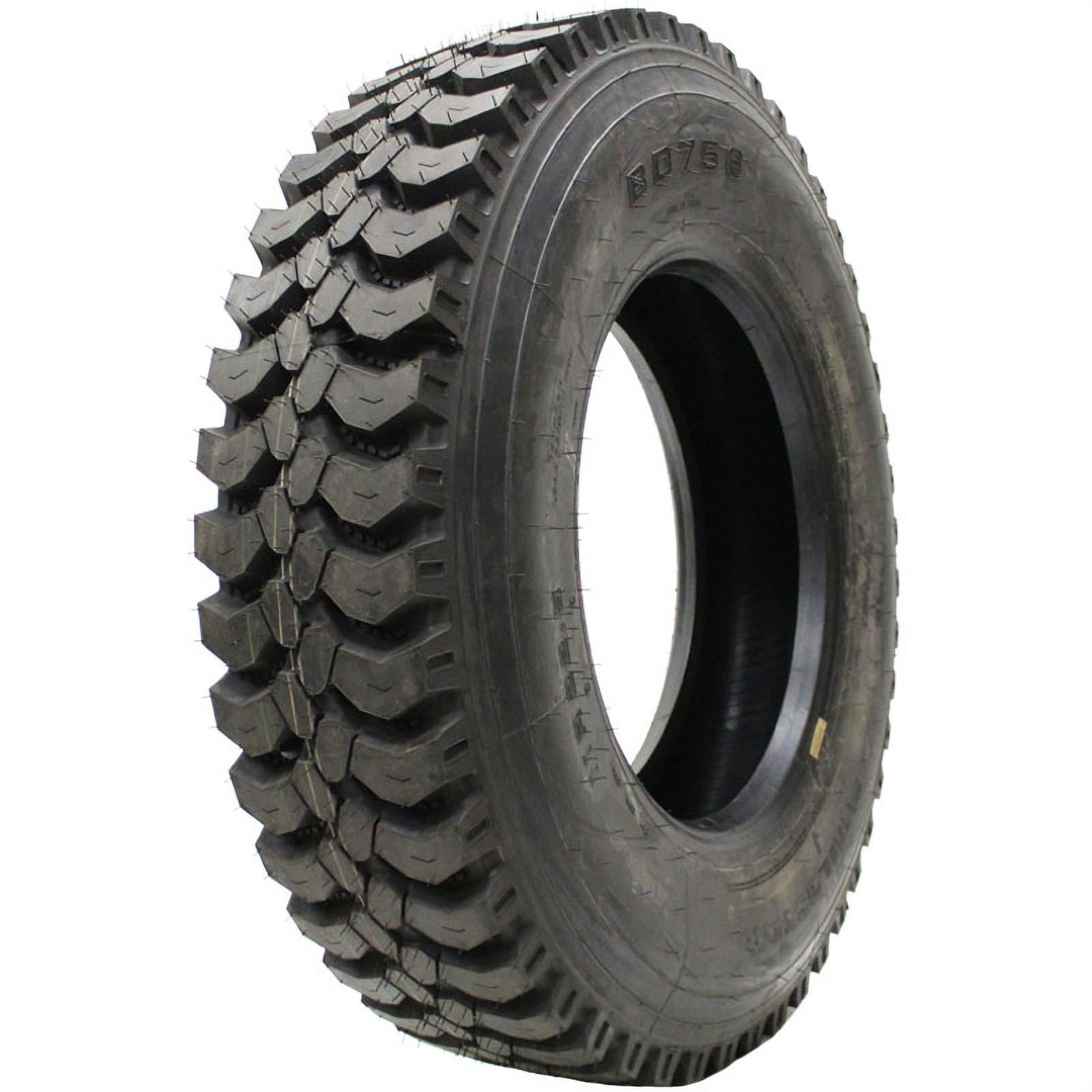Double Coin RLB400 Closed Shoulder Drive-Position Commercial Radial Truck Tire – 295/75R22.5 14 ...