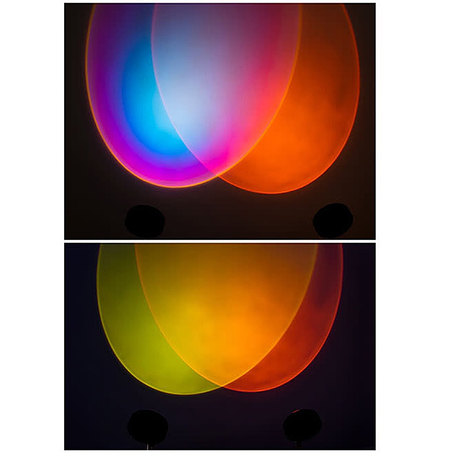 MILEX Adjustable Rainbow Projection Lamp - Walmart.com