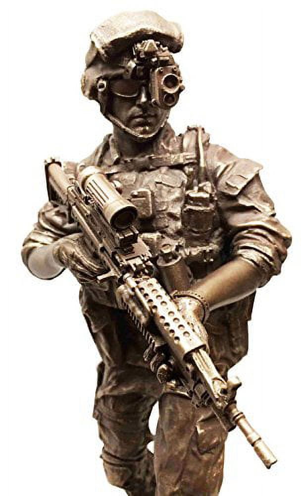 MILITARY SPECIAL COVERT NIGHT MISSION UNIT SOLDIER STATUE SCULPTURE ...