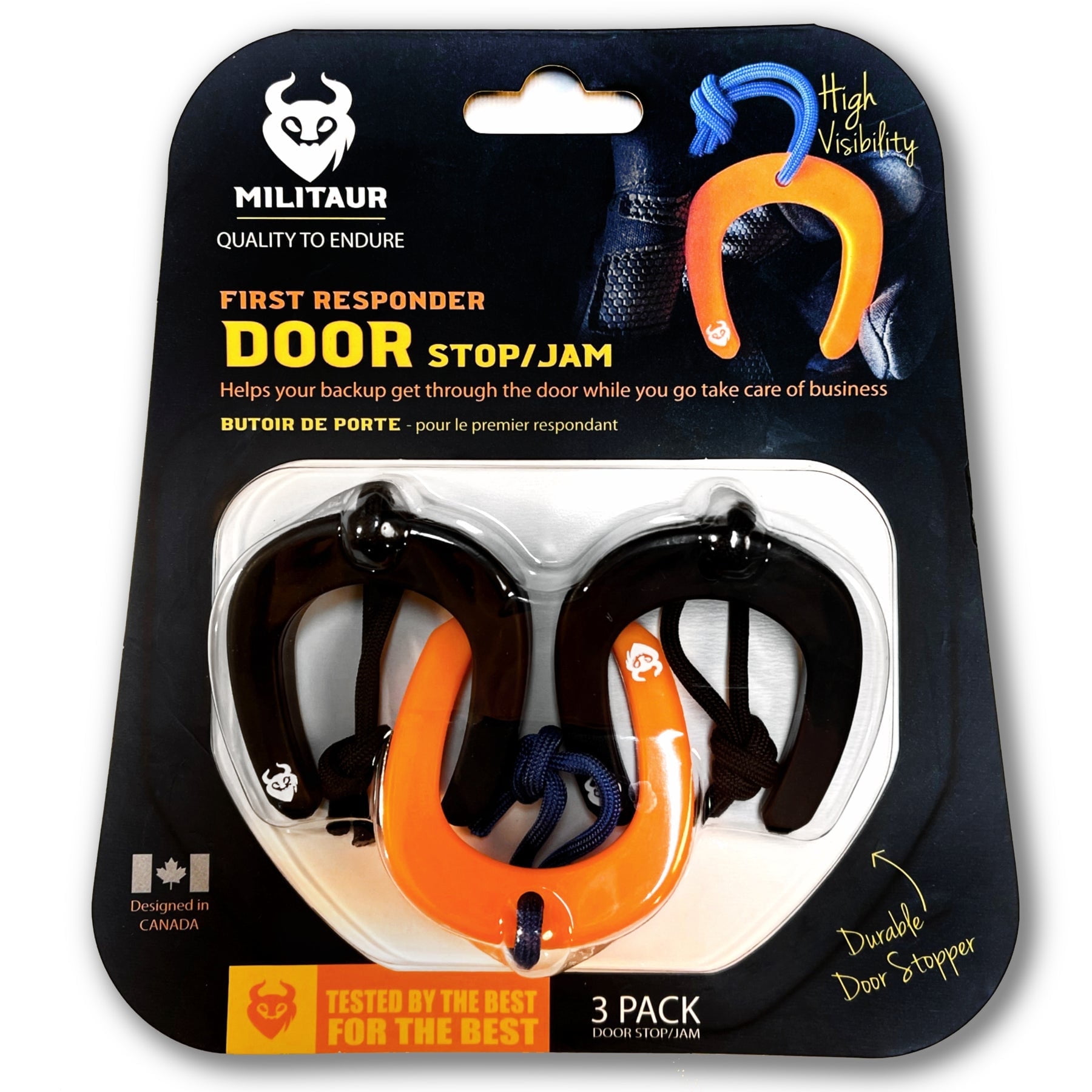 MILITAUR First Responder Door Stop. Stops Doors from Closing. Police ...