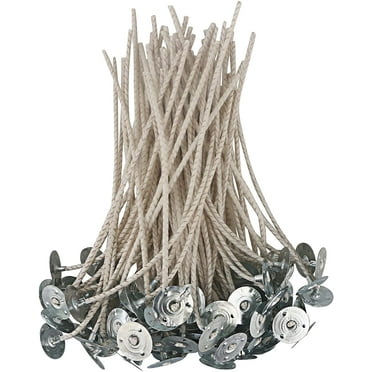 Hemp Wicks For Candle Making, Beeswaxed Wicks, With Centering Device, 6 ...