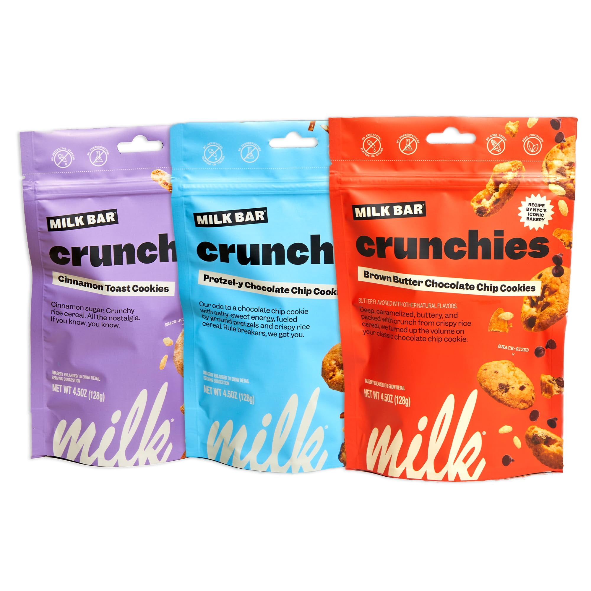 MILK BAR Crunchies | CM31 Crunchy Bite Sized Cookies With No Artificial ...