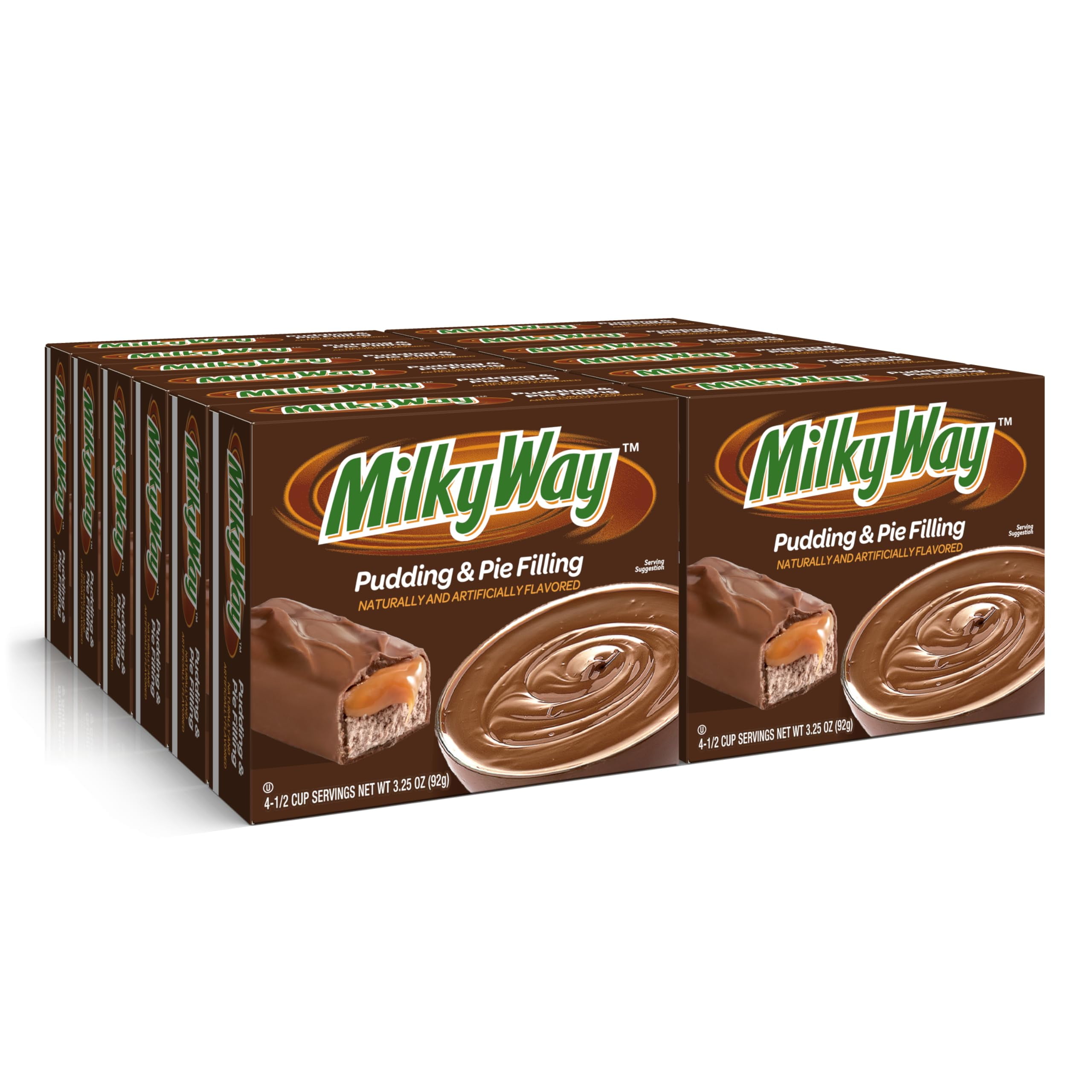 MILKY WAY, Milk Chocolate Pudding HYZ01 & Pie Filling, 3.25 oz, 4 ...