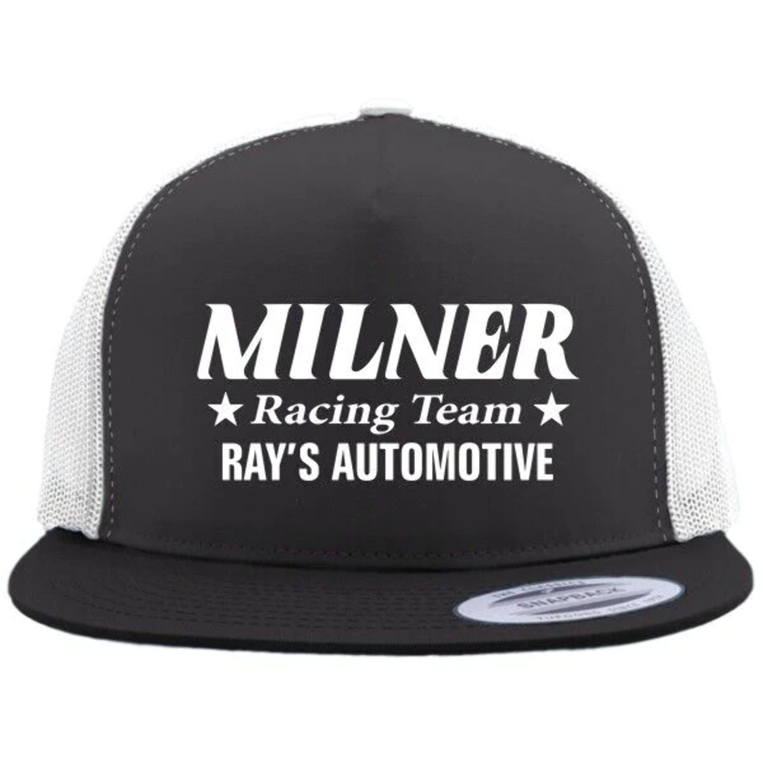 MILNER RACING TEAM/ American Graffiti Flat Bill Truckers Hat Hot Rods ...
