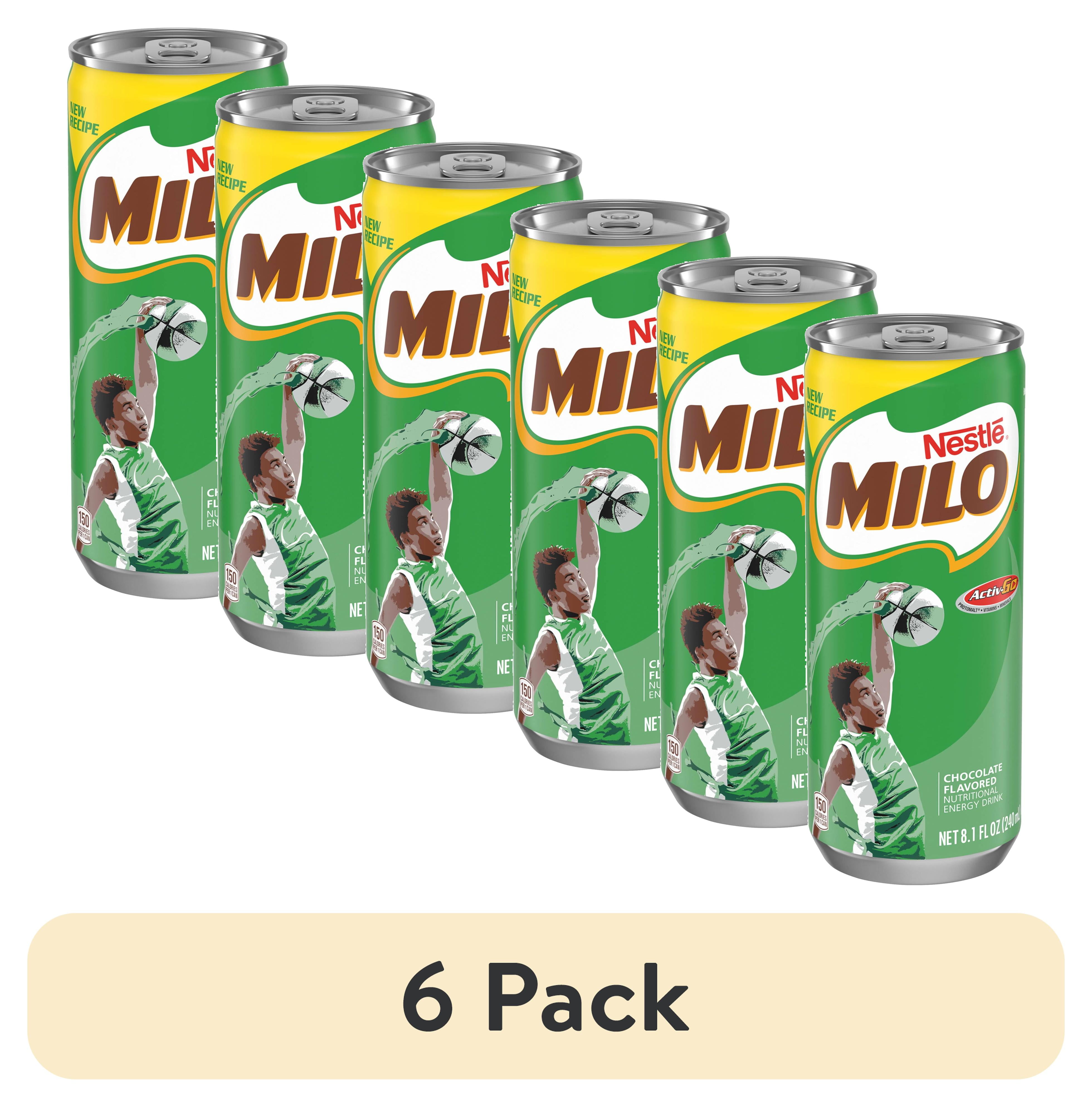 (6 pack) Nestle Milo Activ Go Instant Chocolate Flavored Nutritional ...
