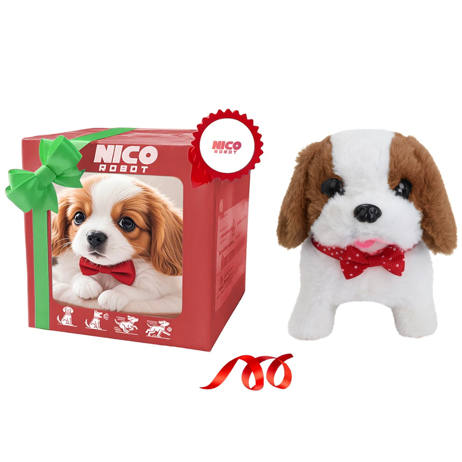 MILOW Robot Dog Realistic Robot Puppy with AI Technology Interactive ...