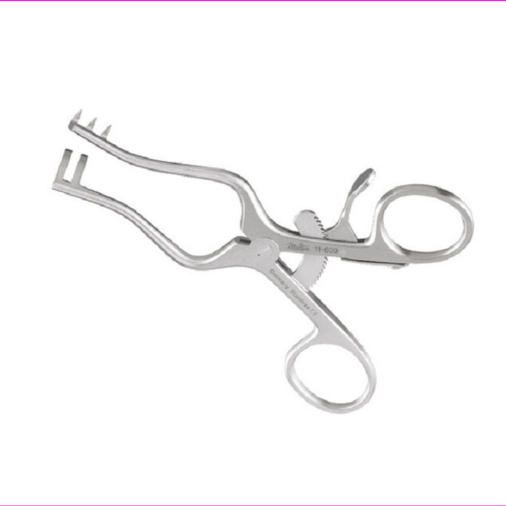 MILTEX 11-600 WEITLANER Retractor, 4, sharp, 2 X 3 teeth - Walmart.com