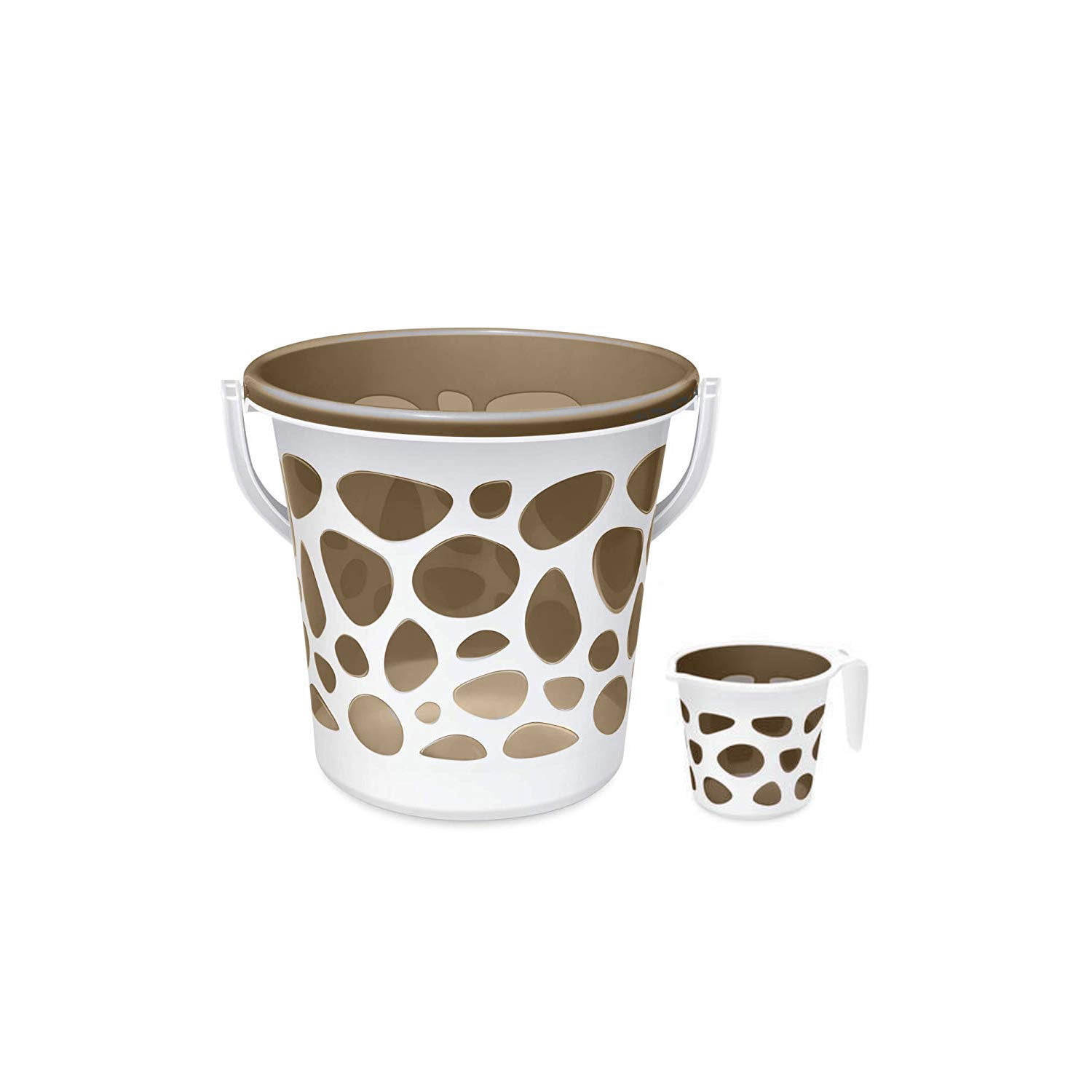 MILTON Plastic Bucket And Duplex Mug Orange 18 L 1 Piece - Walmart.com
