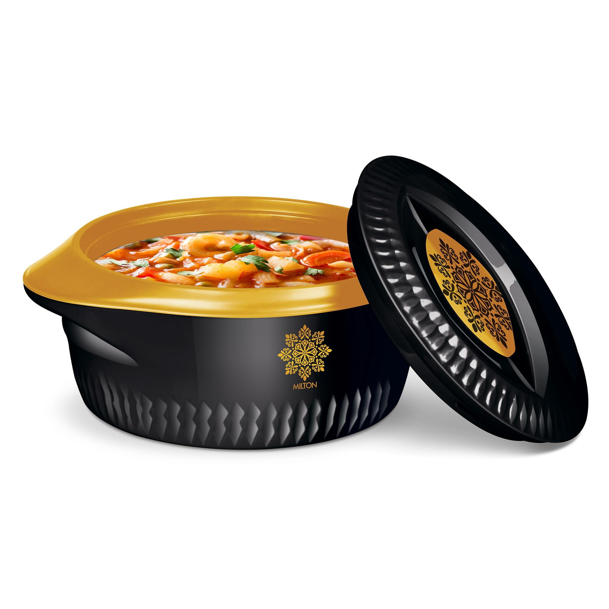 MILTON Royal 5000 Insulated Inner Stainless Steel Casserole, 4.85 ...