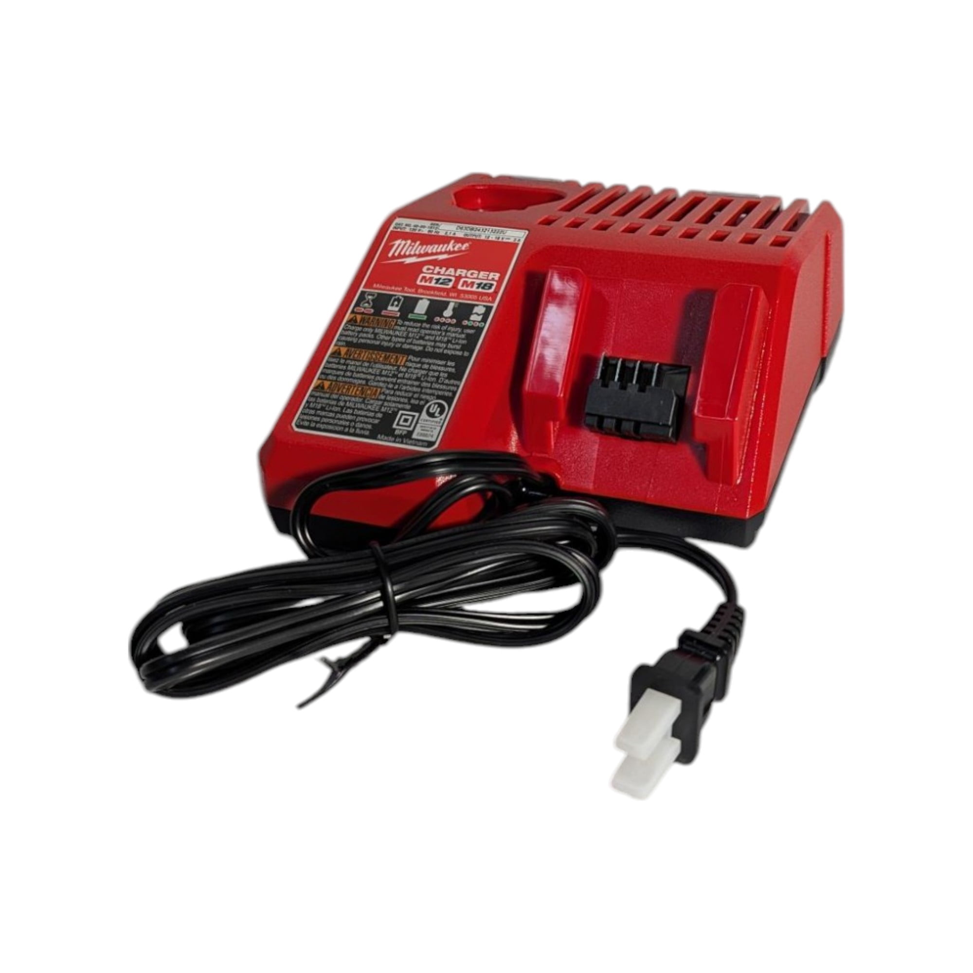 Milwaukee M18 & M12 Multi-Voltage Charger (48-59-1812) - Walmart.com