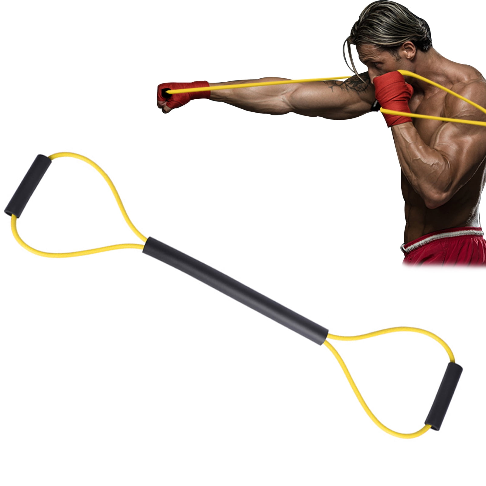 MIMIGLOO Boxing Resistance Bands Elastic Band Rope Rubber Speed ...