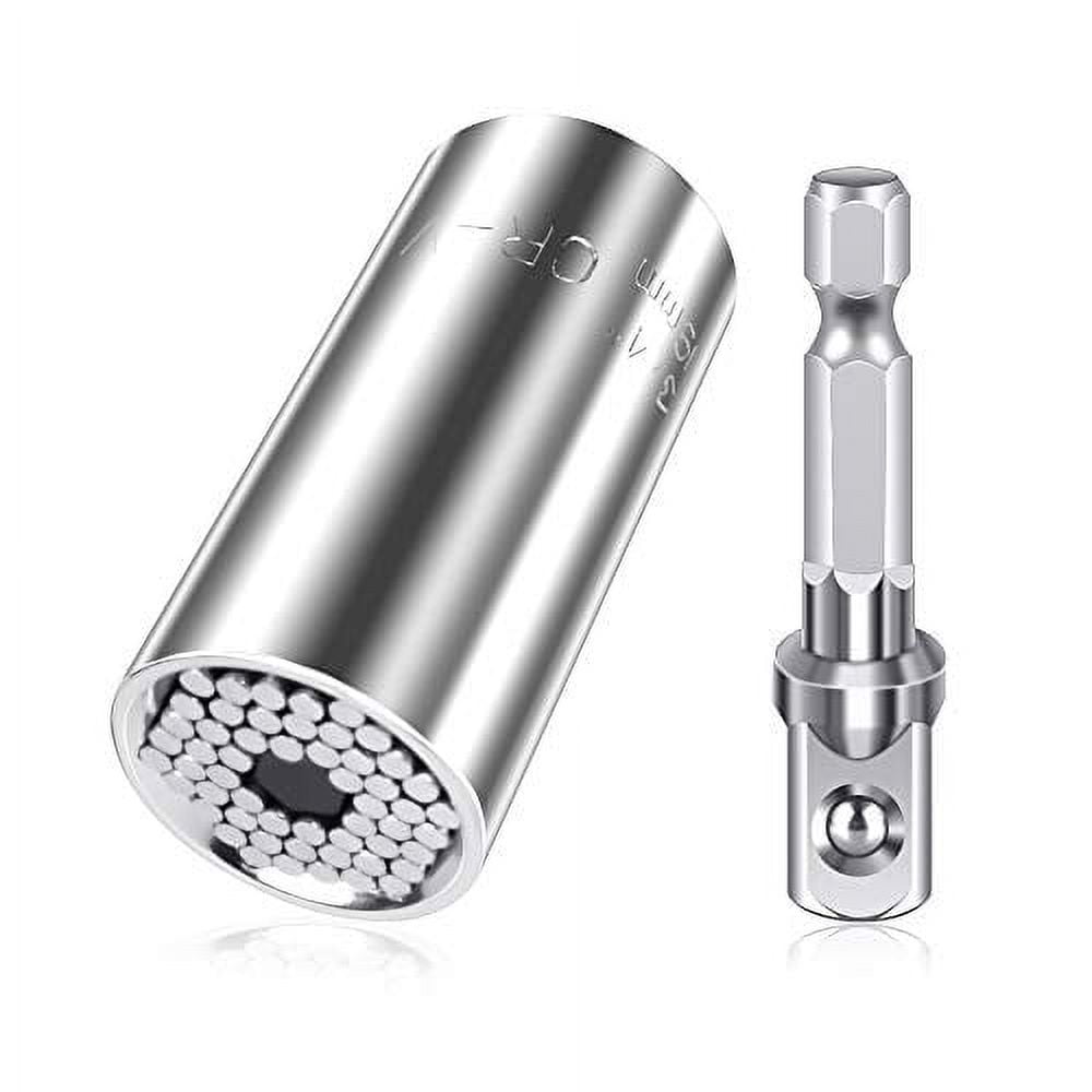 MIMIVIVA Universal Socket Wrench Set, Magical Grip Socket Set Fits ...