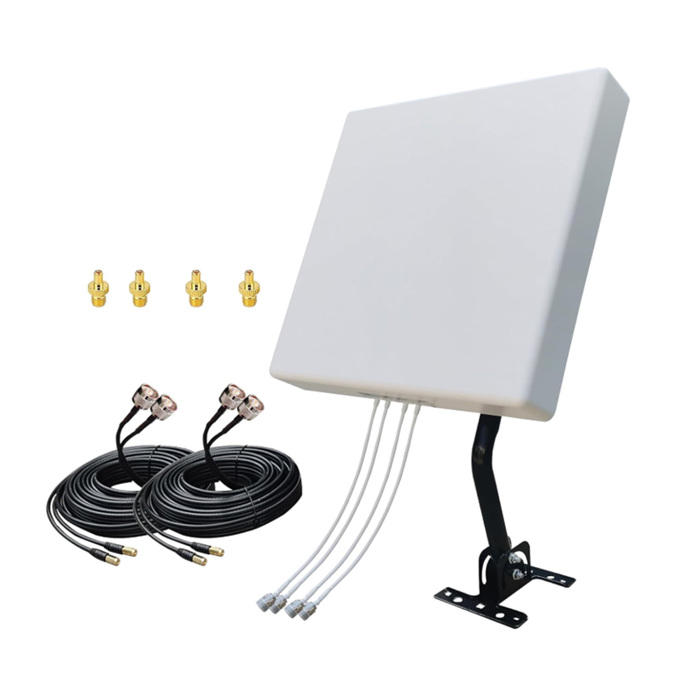 4x4 Panel External Antennas Kit for 4G LTE/5G Hotspots TV Antenna ...