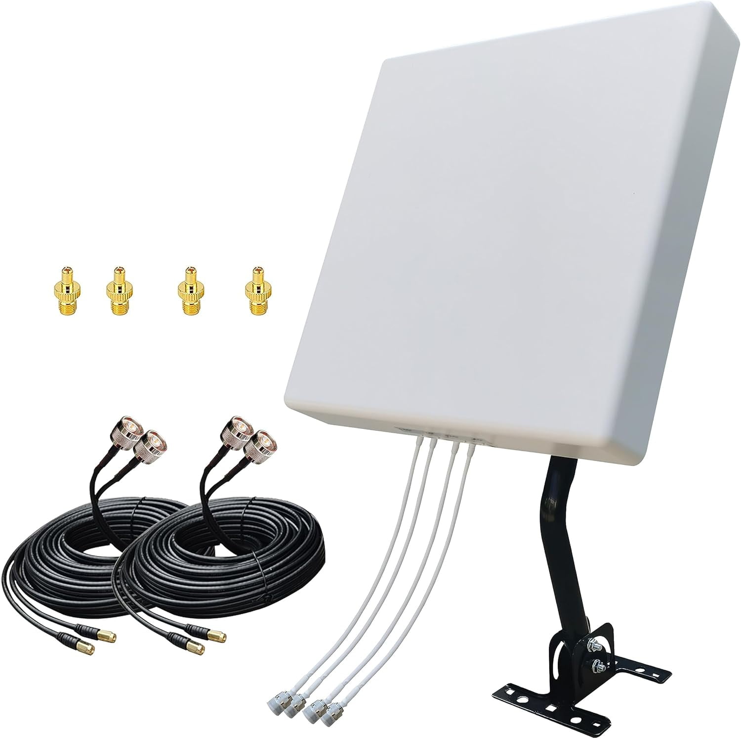 MIMO 4x4 Panel External Antennas Kit for 4G LTE/5G Hotspots - Walmart.com