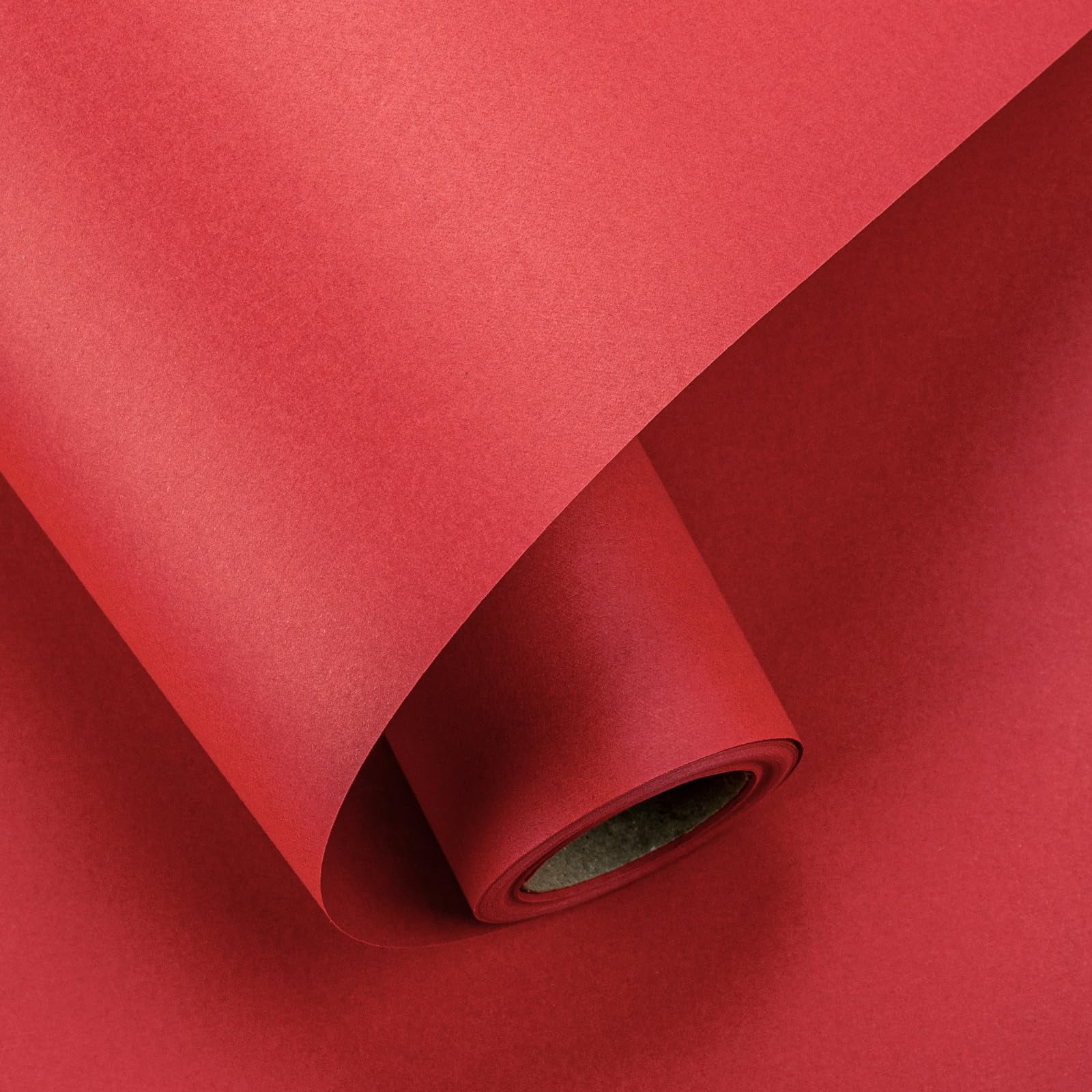 MIMUTI Red Kraft Wrapping DHF10 Paper - Solid Color Wrapping Paper ...