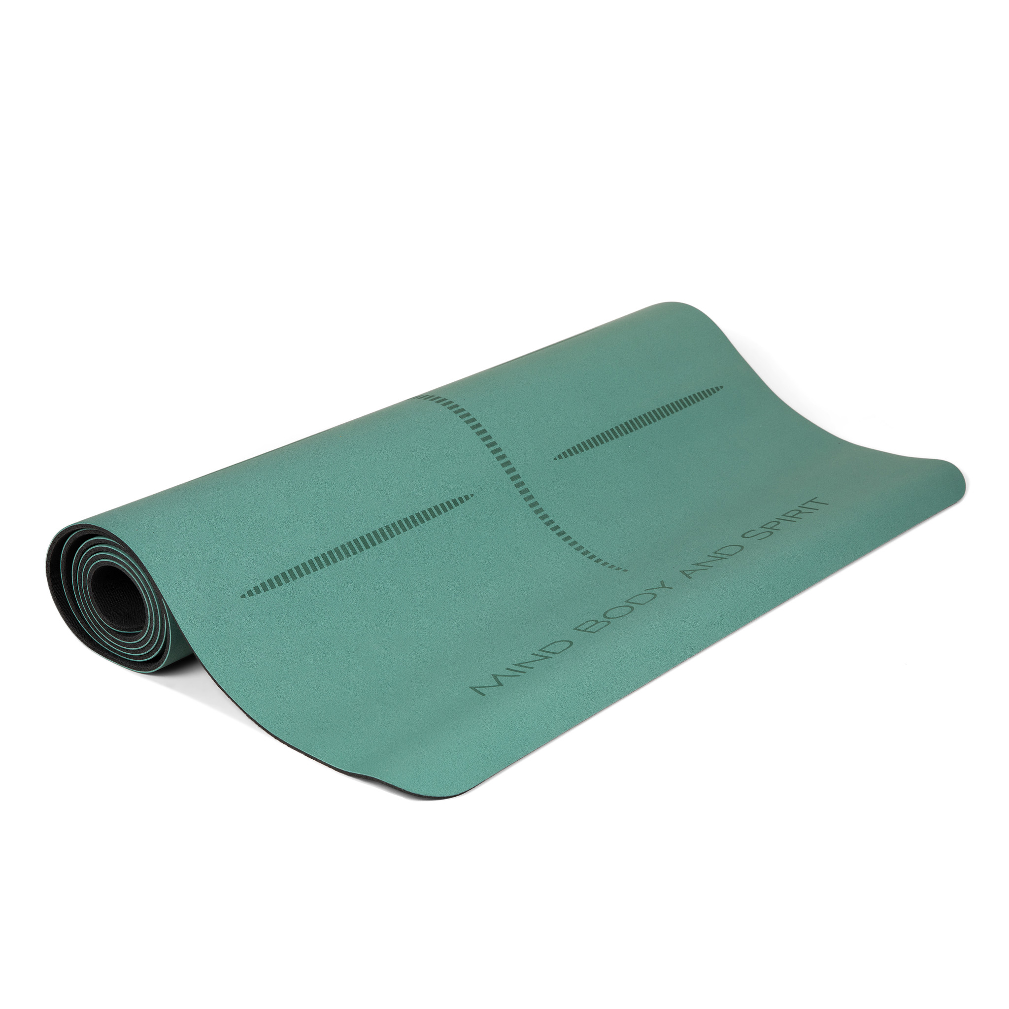 MIND BODY AND SPIRIT Yoga Mat Set with Carrying Bag Home and Gym ...