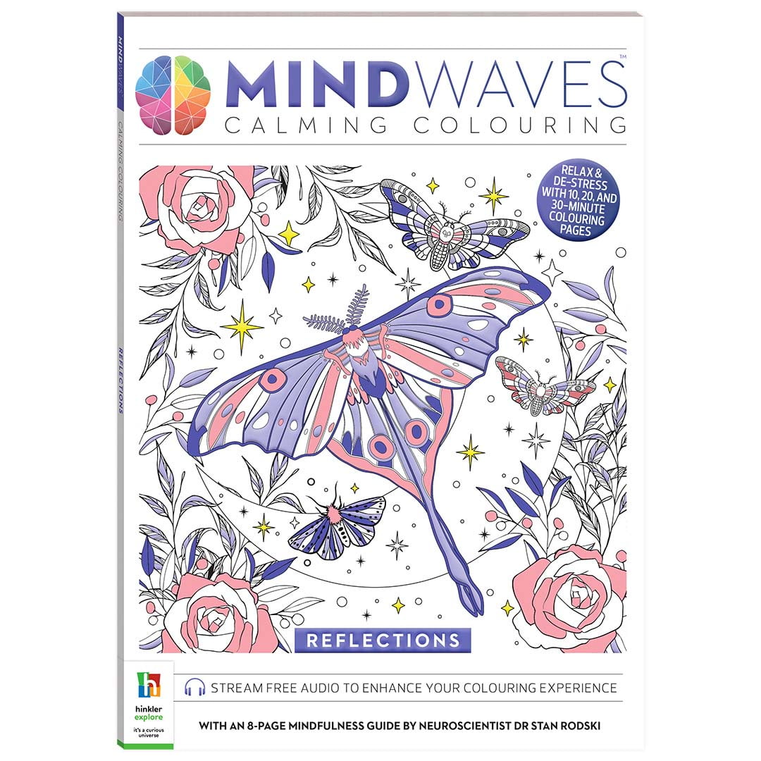 Mindwaves Reflections Coloring Book for Ages 8 and Up - 72 Pages of ...